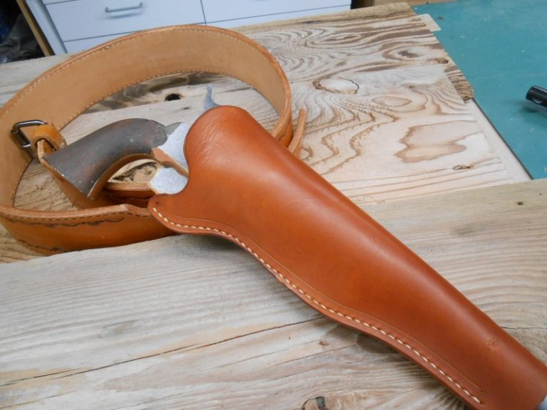 Colt Dragoon Holster – [SL-1007] - Swede's Leatherworks